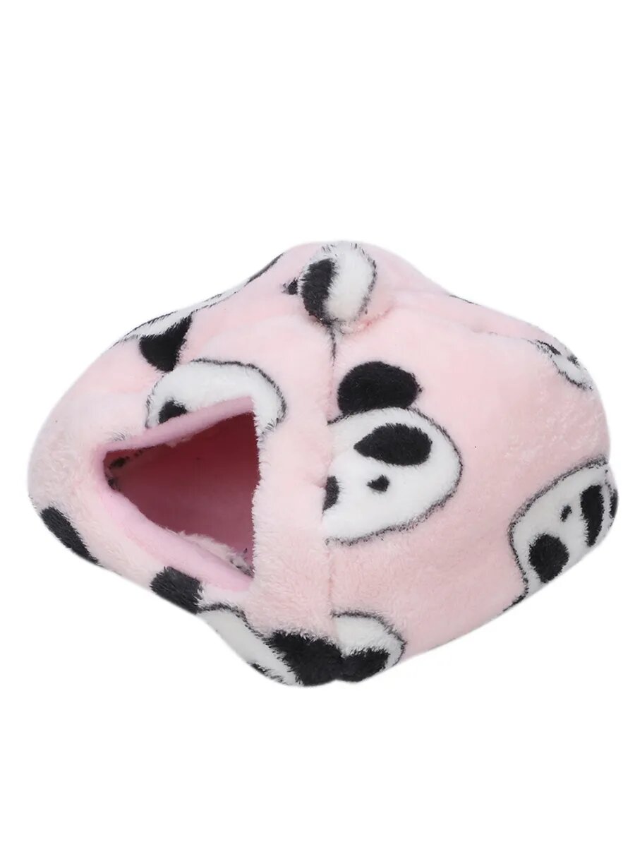 Зимний утолщенный плюшевый тканевый домик для домашних