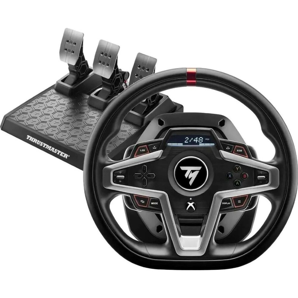 Руль Thrustmaster T248X, Xbox Series X/S, PC + пидали Чёрный