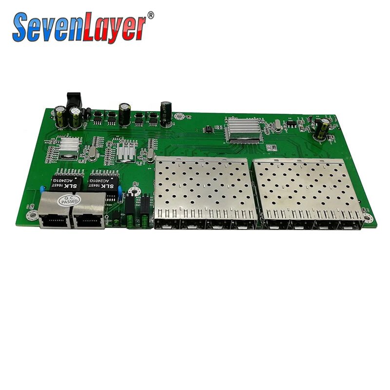 Оптоволоконный коммутатор Sevenlayer JYD-8G2E without power supply