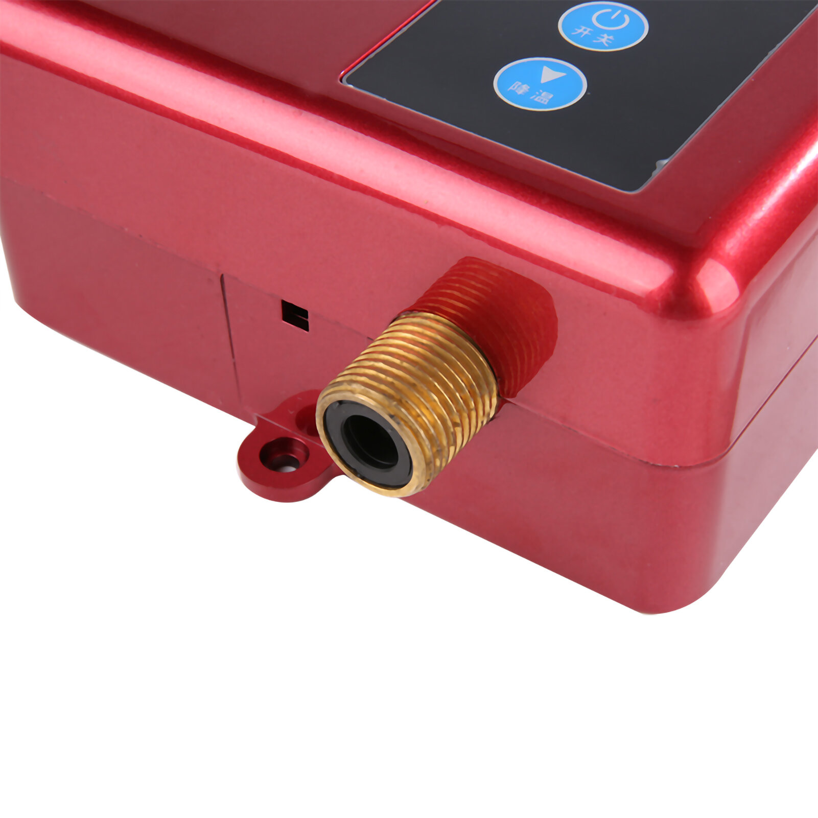 220 В 5,5 кВт Мини Мгновенный Электрический Водонагреватель Безрезервуарный Душ Система Горячей Воды Кухня Красный