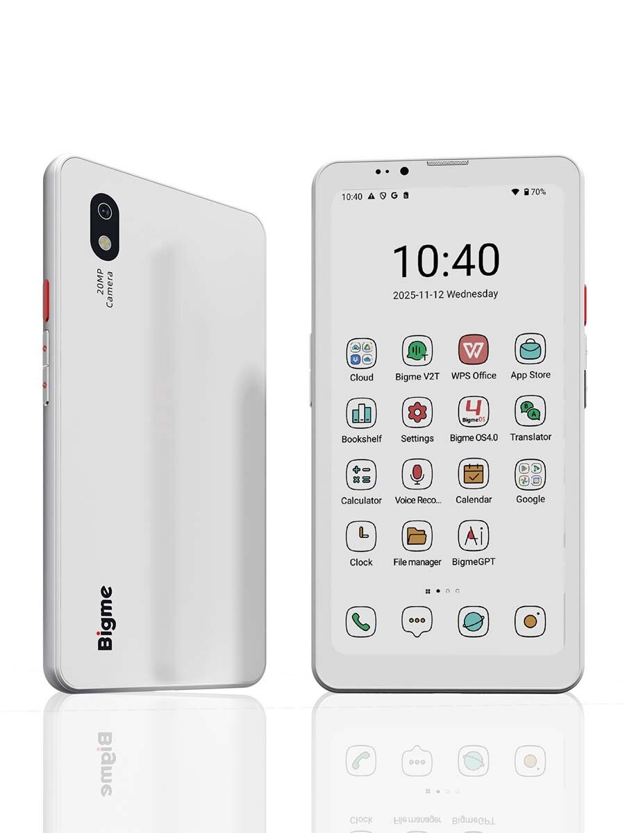 Hibreak pro Color 6' E ink Смартфон с 4G и 5G подключением Android 14