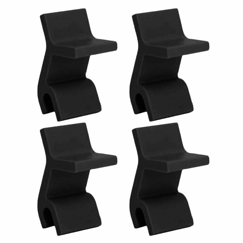 Пластиковые держатели для лотков, Черный