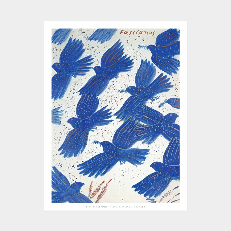 Художественный гобелен «Синяя птица», голубь мира, высококачественное фоновое полотно для декора спальни, общежития,