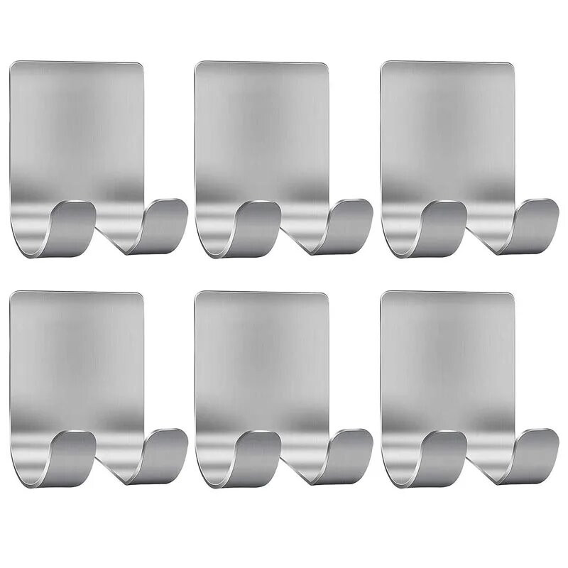 Держатель для бритвы из нержавеющей стали для ванной комнаты, крючок для хранения, настенный мужской полка для бритвы, бесплатная стойка для бритвы, аксессуары для ванной комнаты