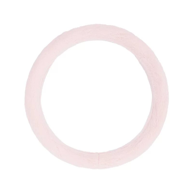 Цвет чая с молоком, имитация кроличьего меха, зимний плюшевый теплый чехол на руль, универсальный защитный чехол на