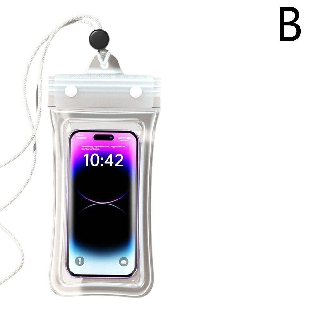 Водонепроницаемый чехол для телефона (документов), непромокаемый чехол для телефона со шнурком - сумка, прозрачный 1 шт.