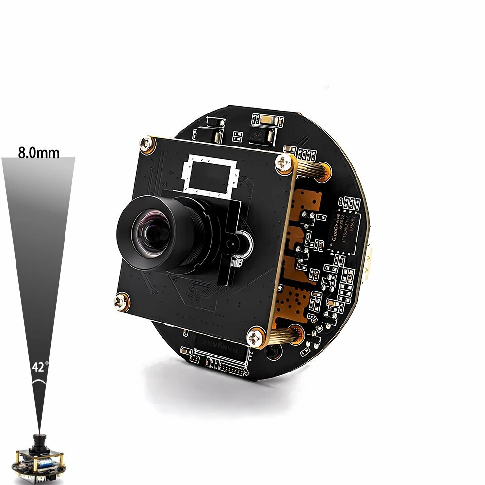 Модуль IP-камеры 12 МП 4000x3000 25 кадров в секунду 1/2,3 дюйма IMX577 CMOS POE плата веб-камеры без искажений с поддержкой объектива M12 ONVIF RTSP H.265
