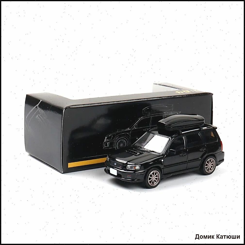 Миниатюрная модель автомобиля из литого металла Субару Форестер Mk2 SG9 STI модель автомобиля Игрушки 1:64 Subaru Forester Mk2 SG9 STI