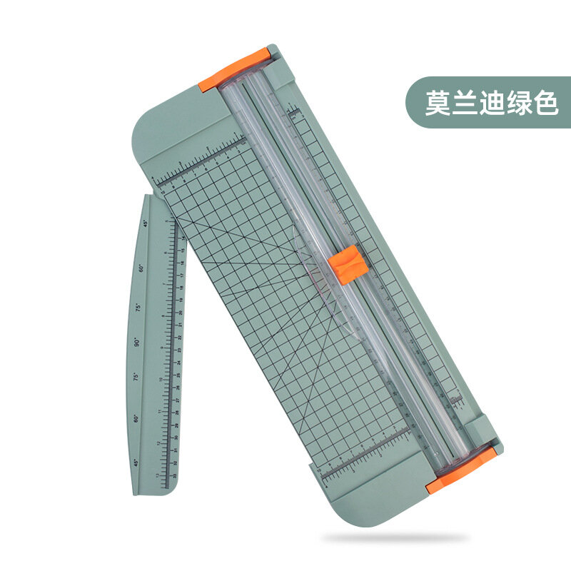 2026 Новейший Прямой Заводской Кросс-Бордер Горячий Продажа Резак для Бумаги A4 Сдвижной Лезвие Резак для Бумаги Пластиковый Резак для Бумаги Складная Линейка Резак для Бумаги