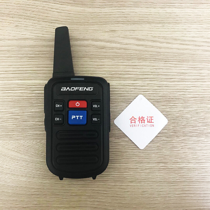 Рация Baofeng C50, английская версия, для пожилых людей и детей, подходит для супермаркетов и ресторанов, миниатюрная портативная рация Baofeng, предназначена исключительно для внешней торговли и трансграничных продаж.