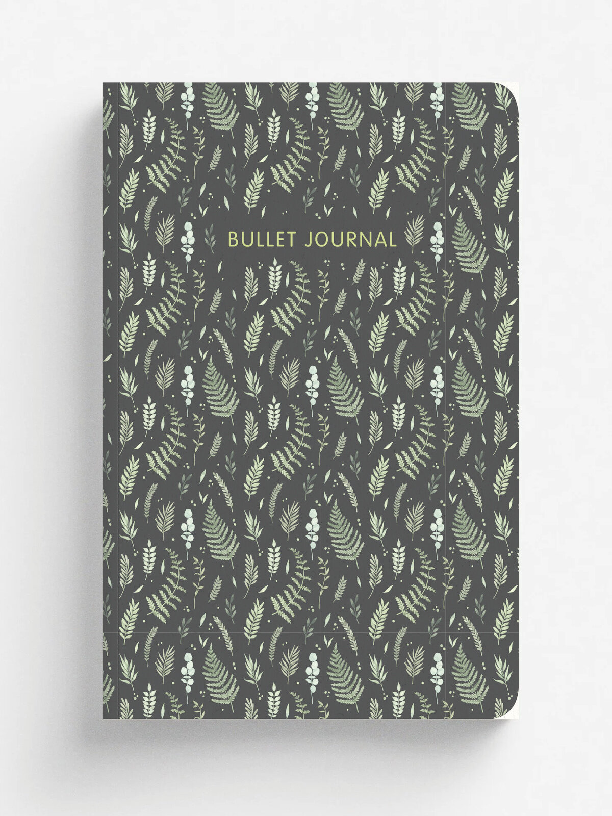 Блокнот в точку: Bullet Journal (листья)