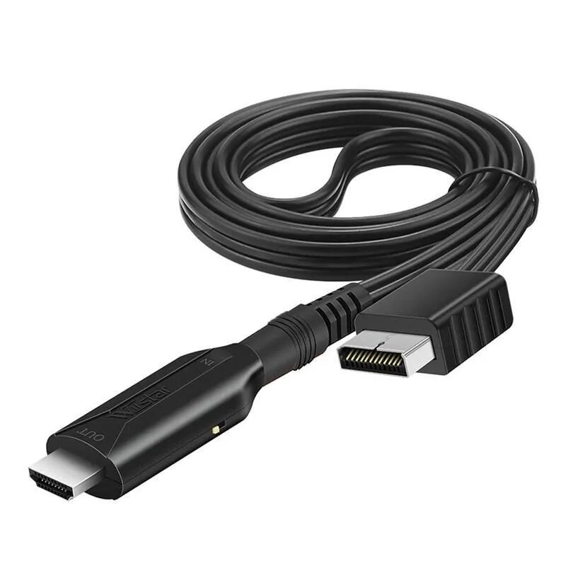 Конвертер PS2 в HDMI 1080p Адаптер для PlayStation 2 с Поддержкой 720P/1080P, Цифровой Переходник для Современных Телевизоров
