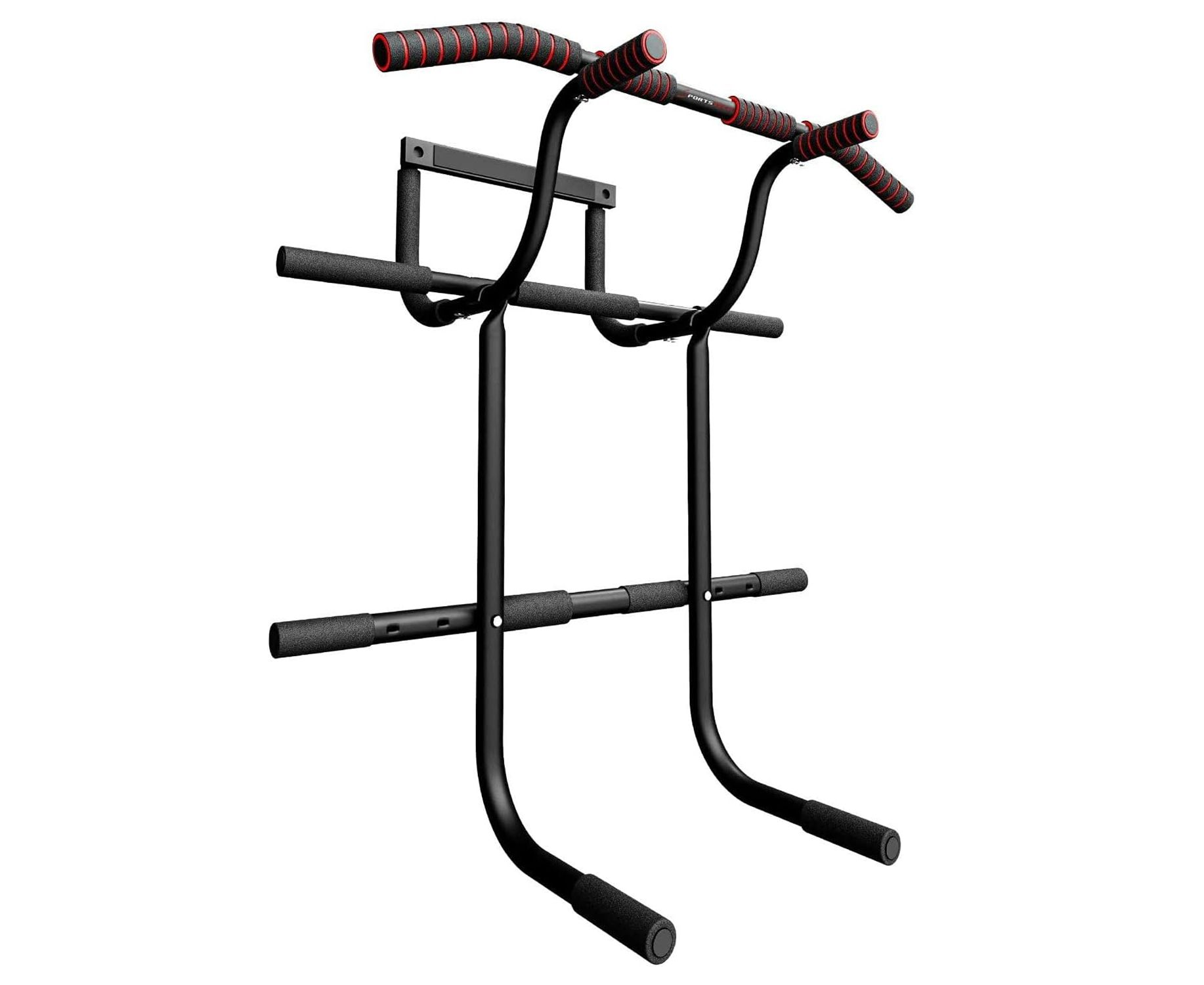 Турник дверной DFC SPORTSTECH KS600 со станцией для отжиманий на брусьях