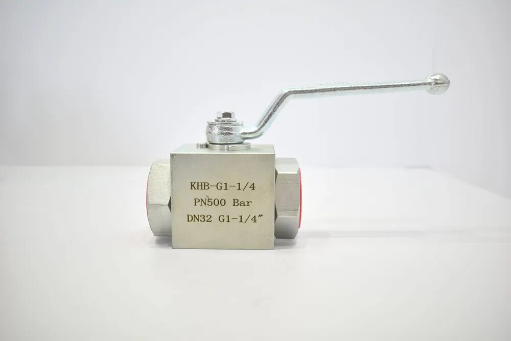 Кран гидравлический шаровый двухходовой KHB-G1 1/4