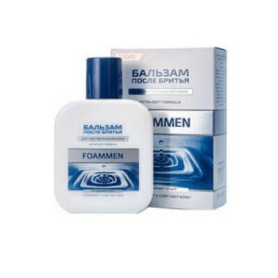 Бальзам после бритья FOAMMEN для чувствительной кожи, успокаивающий, 100 мл