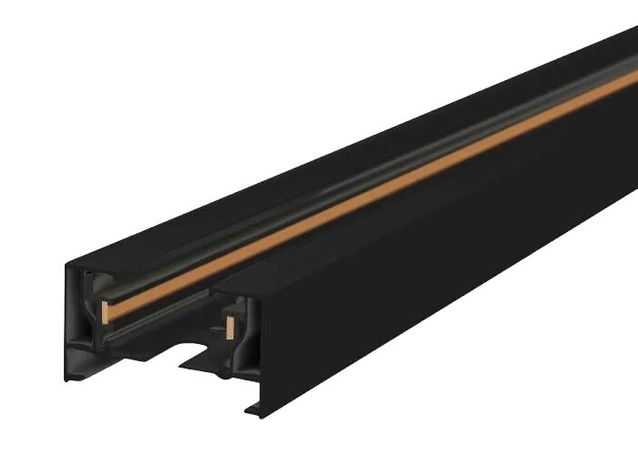 Однофазный шинопровод EKS ART 220В черный, 1000x34x19 мм