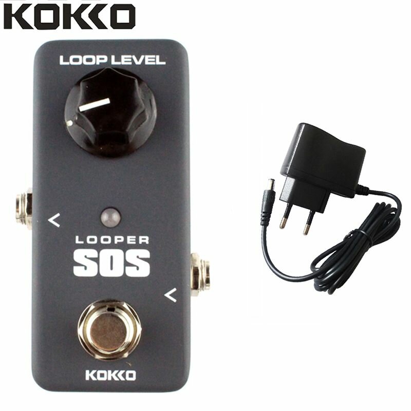 KOKKO FLP2 мини SOS Looper педаль портативная гитарная