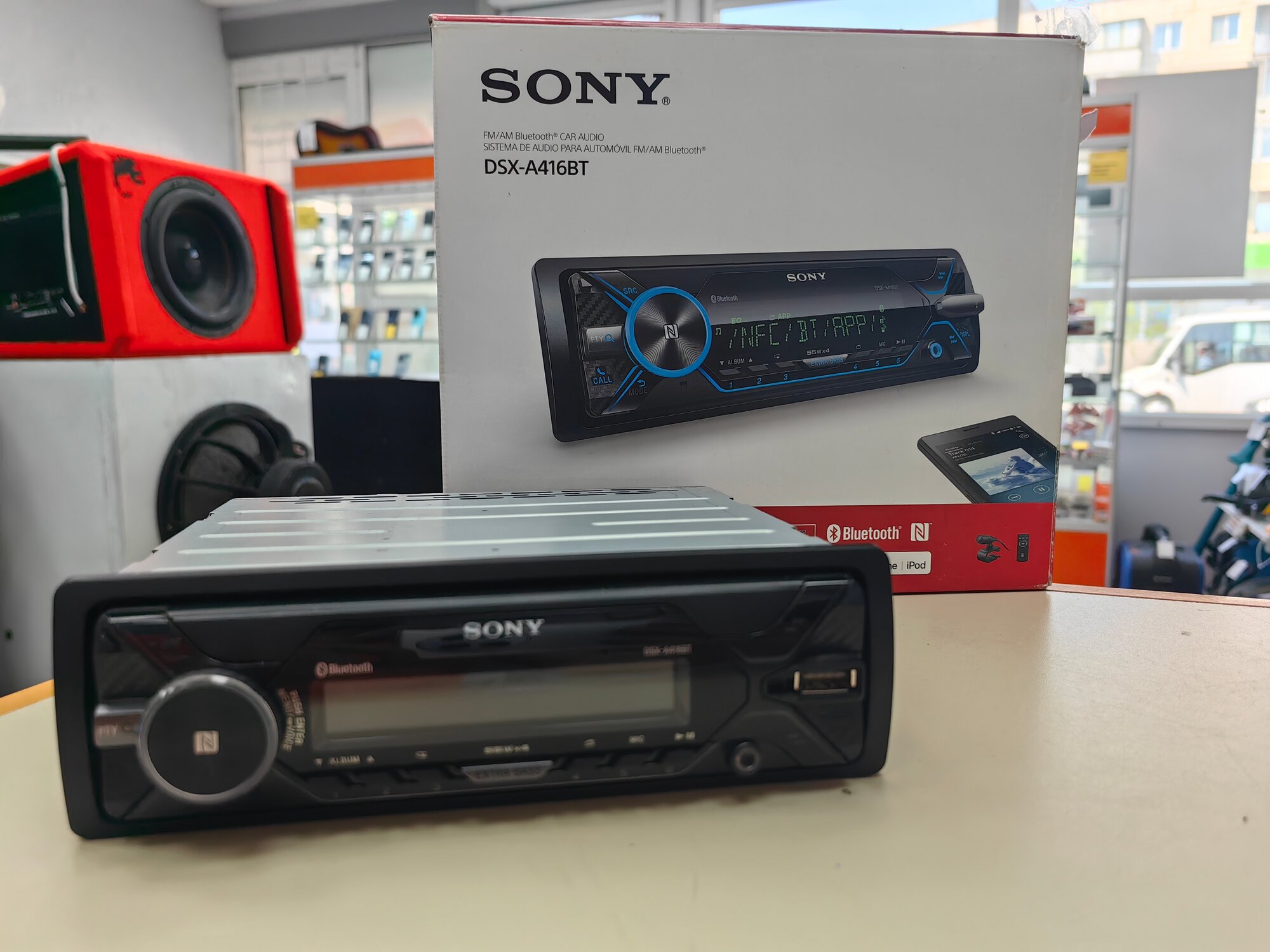 Магнитола sony dsx-a416bt б/у уценка