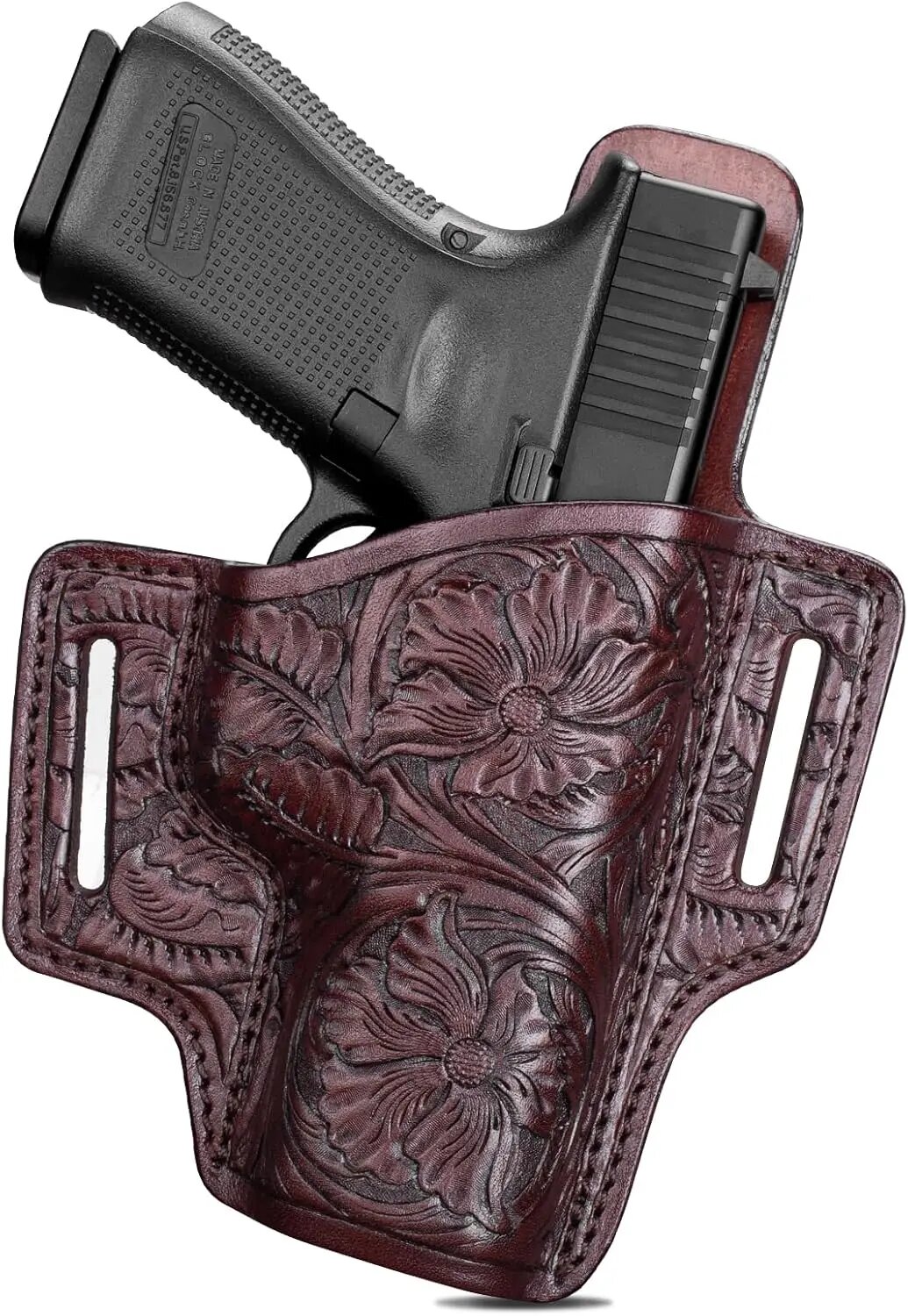 Кожаная кобура Gun Flower для Glock, ручной работы