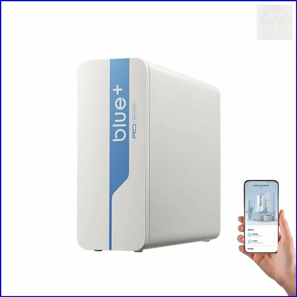 Эксклюзивный умный фильтр Blue 600G MR662D с производительностью 1500 мл/мин и шестью ступенями очистки, управляется через Mihome APP, в белом корпусе