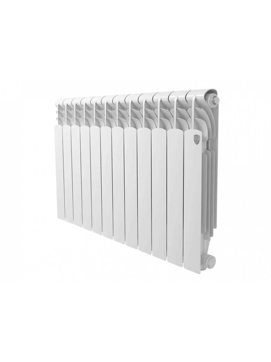 Радиатор Royal Thermo Revolution B 500 (НС-1682418) биметаллический белый, 12 секций теплоотдача 2064 Вт