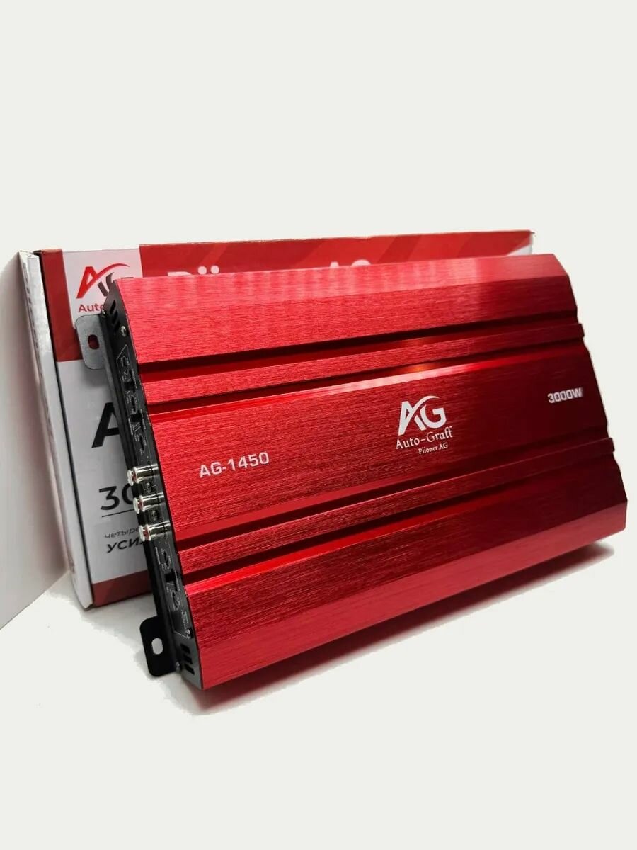 Усилитель автомобильный 4 канальный; 3000W