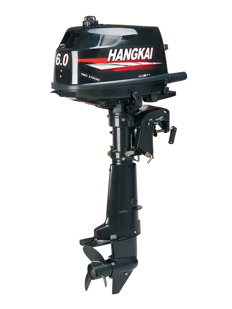 Мотор лодочный 6 л. с. HANGKAI 2-х тактный /бензиновый /подвесной Ханкай