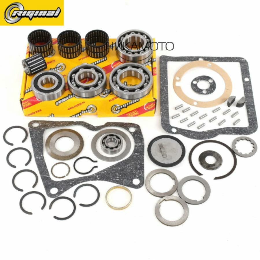 RIGINAL RG31511701805 РК КПП 4ст. н/о Riginal для а/м УАЗ-3151, 3741 ( полный, с синхрониз. на всех передачах) Rigina