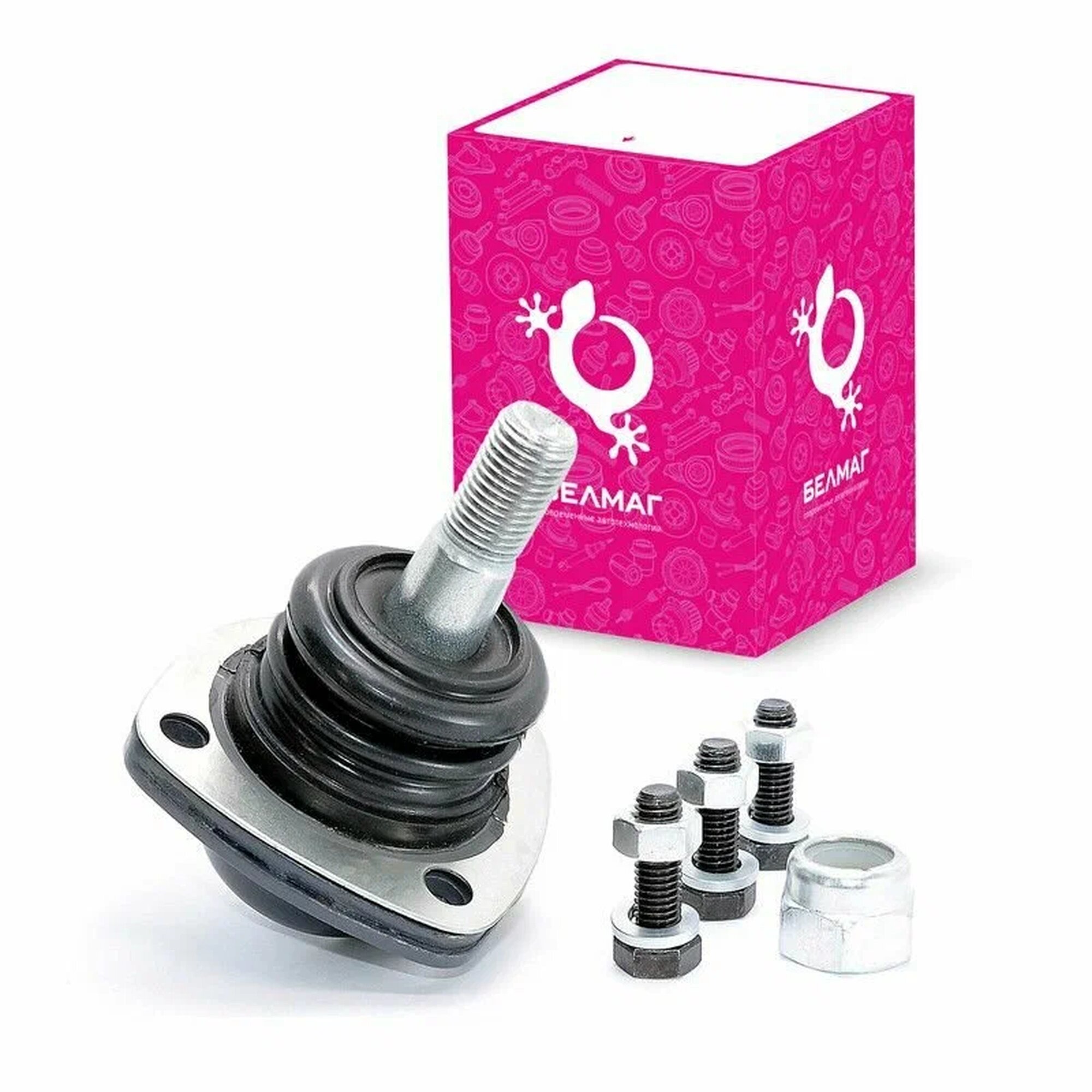 Опора шаровая BELMAG BM0363, для ВАЗ 2101-2107, в сборе, черная