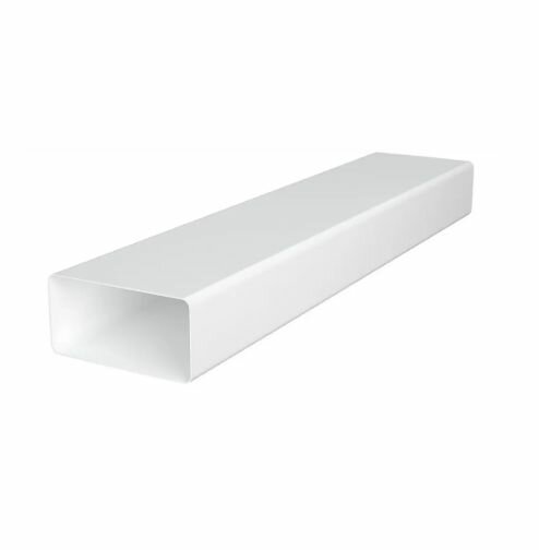 Воздуховод плоский Fonet 55x110 мм 0.5 м пластик