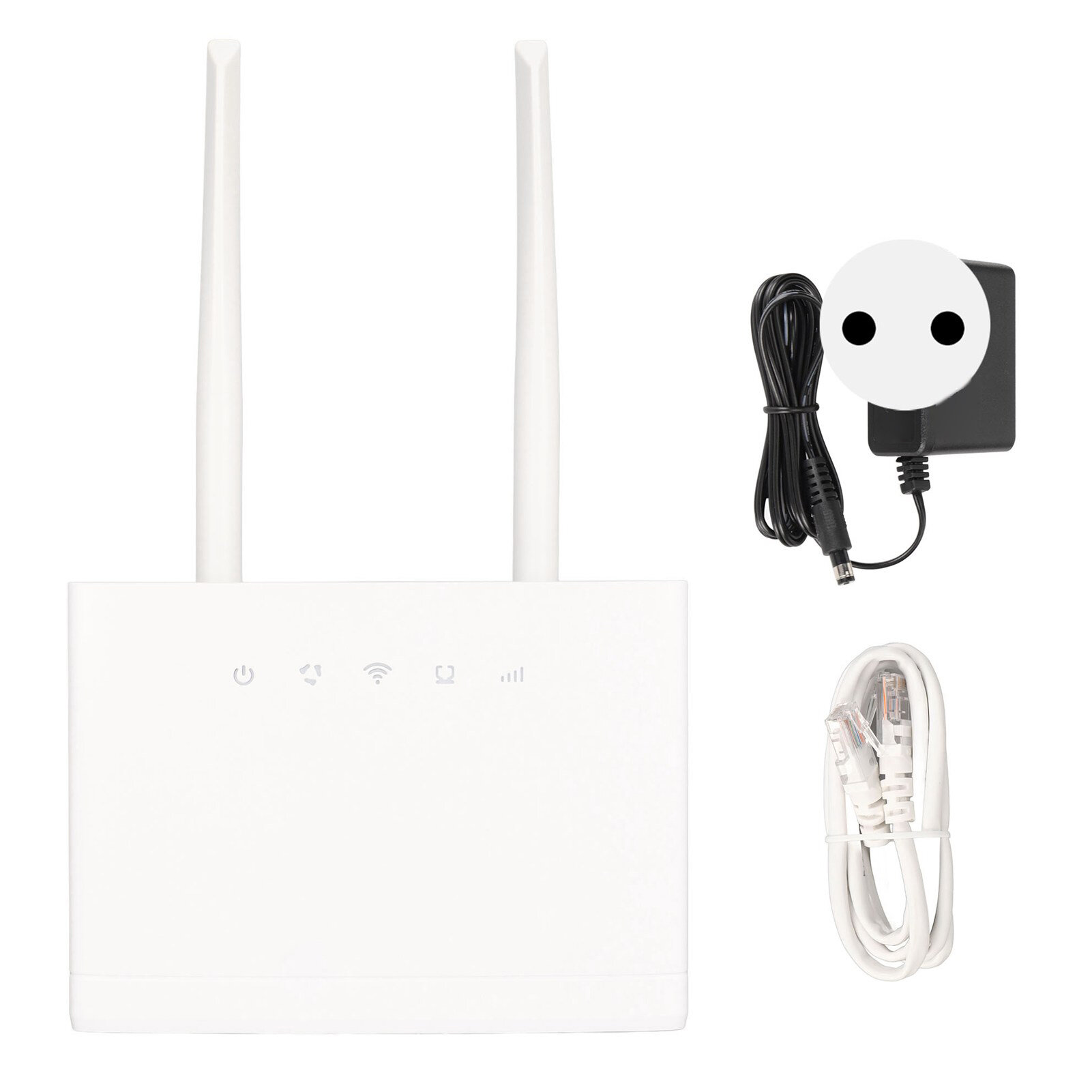 4G LTE CPE Wi-Fi маршрутизатор, 300 Мбит/с, 2 антенны 5dBi, ЕС