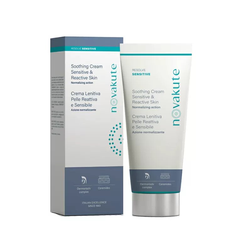 NOVAKUTE Soothing Cream Sensetive & Reactive Cream Успокаивающий крем sensitive 200 мл