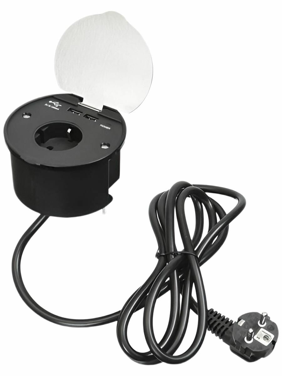 Power Station USB (Корея) - врезной блок розетки с USB