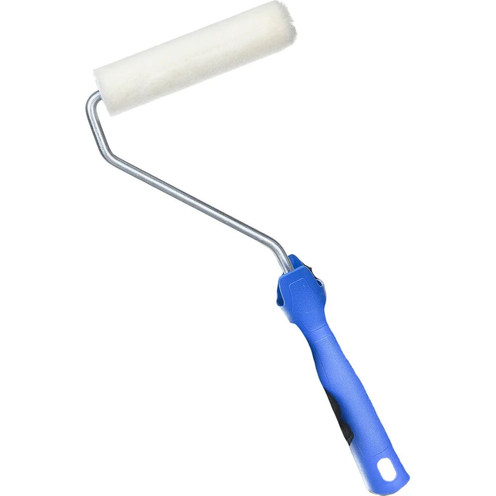 Акор Валик для лаков, ролик-мини 110 мм, велюр и шерсть 4 мм, кронштейн 6 мм, Мастер 501 30 110