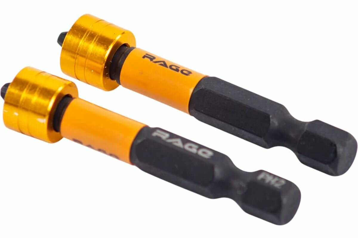 Биты магнитные с ограничителем (2 шт; PH2x50 мм; S2) RAGE by VIRA 554133