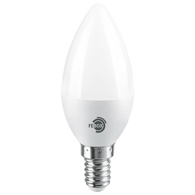 FEBOX LED свеча 15Вт Е14 2700К 1400лм 220В - лампа для домашнего освещения в помещении