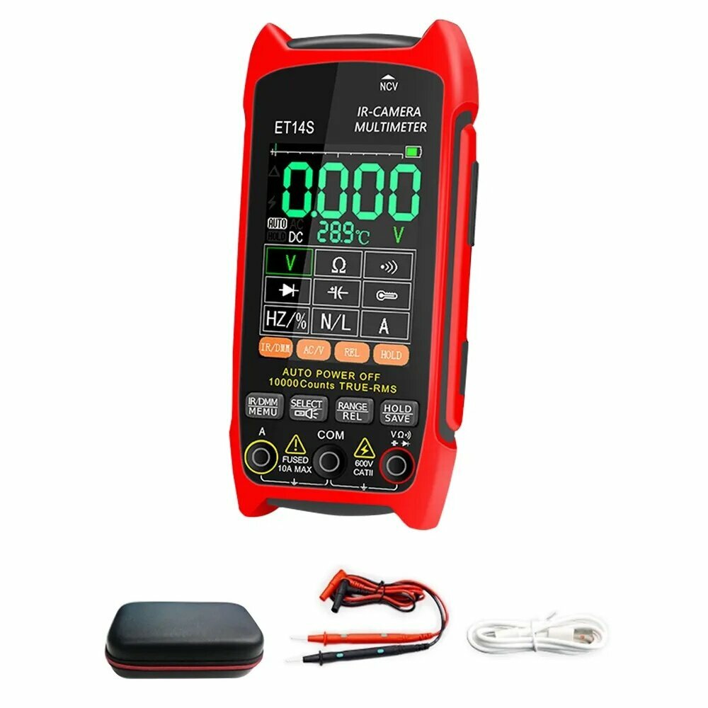 ET14S 2 в 1 перевод- новый цифровой измеритель механического преобразования для обслуживания пользователей