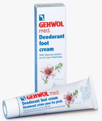 Gehwol Deodorant foot cream - Крем-дезодорант 125 мл