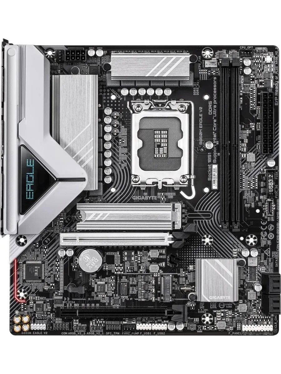 Материнская плата B860M EAGLE V2 Soc-1851 Intel B860 2xDDR5