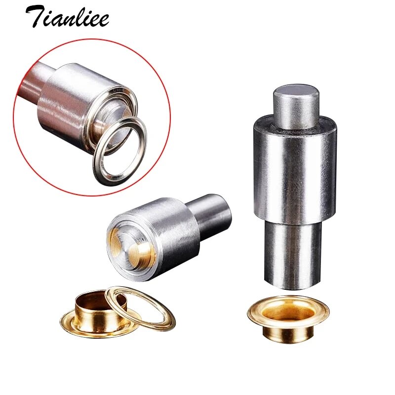 Магнитные полые кнопки, металлические отверстия, электрические петли для монтажа, втулки для фотопалатки, товары для рукоделия