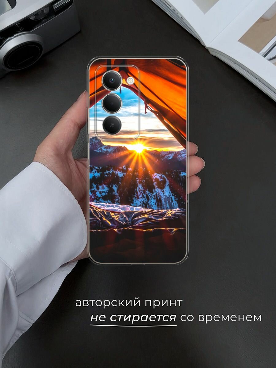 Чехол на Xiaomi Redmi 15 / Сяоми Редми 15 с принтом "Горы 7" — фото 1