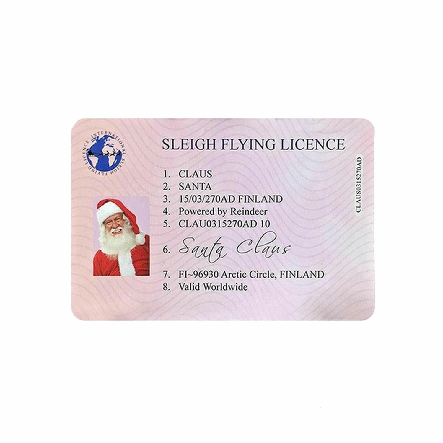 Водительские права Деда Мороза, - 3