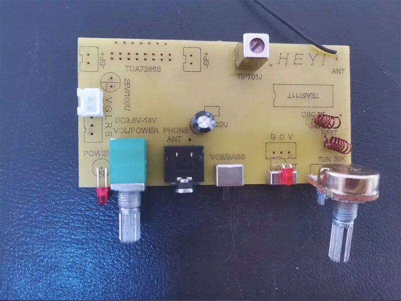 FM-радио плата CHANGELIN TEA5711, Without amplifier