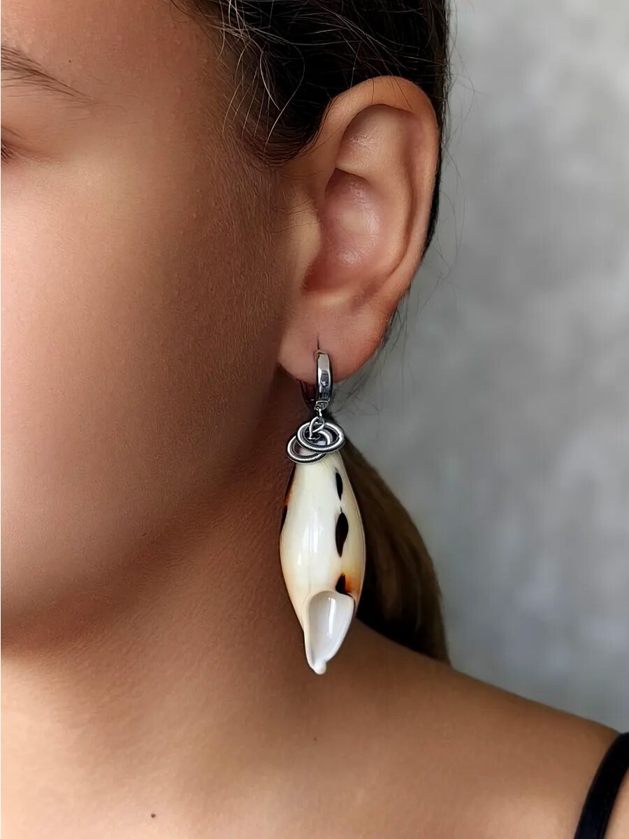 Серьги, муранское стекло, стекло