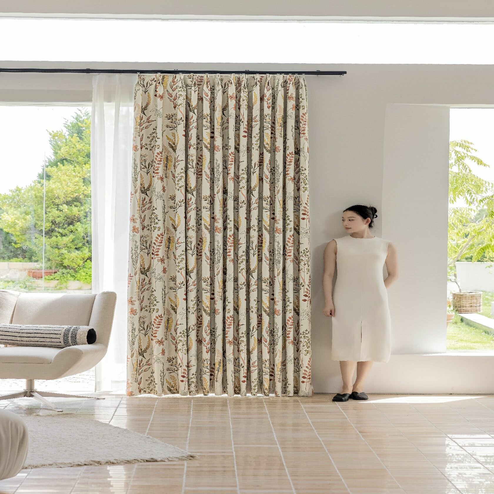 Плотные шторы блэкаут с цветочным принтом в американском винтажном стиле, занавески для гостиной, спальни и кабинета, деревенский прованс, новинка 2025, легко стирать