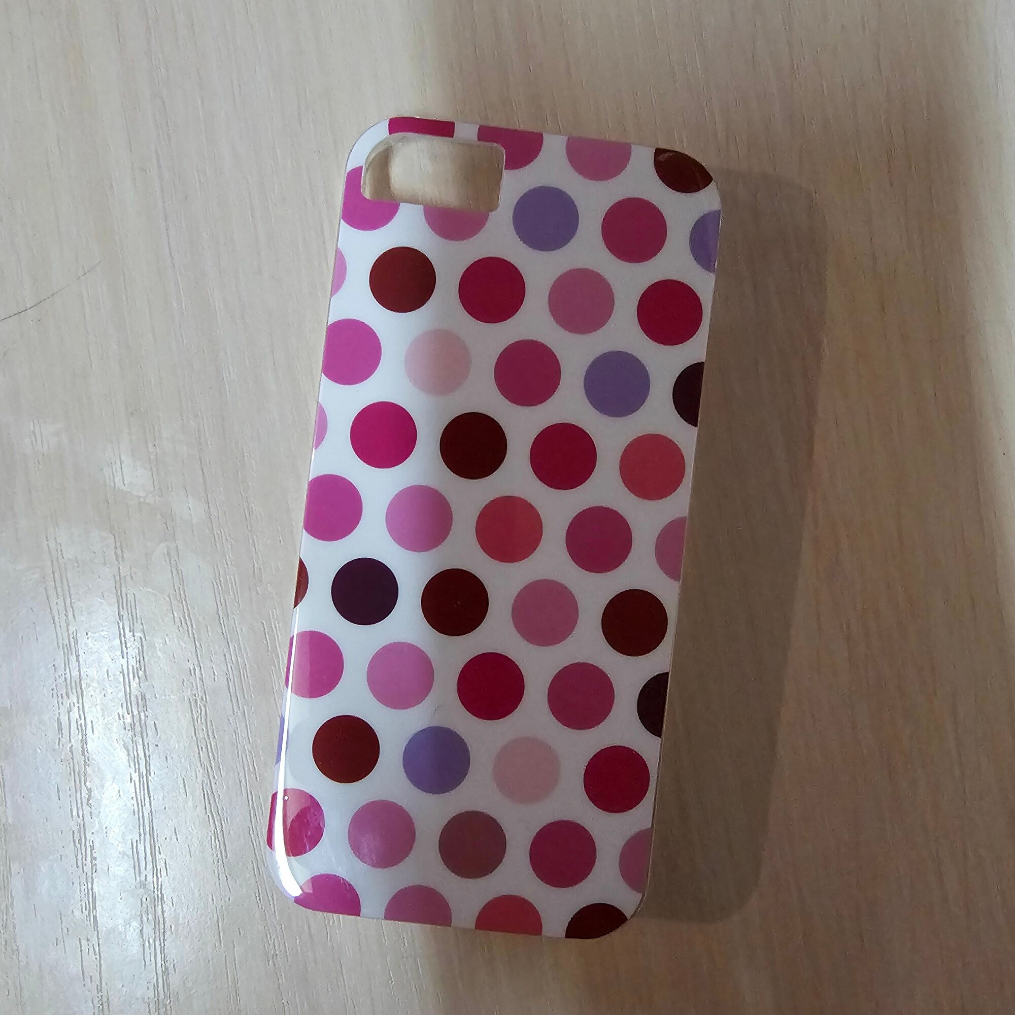 Накладка, iPhone 5 PinkyDots