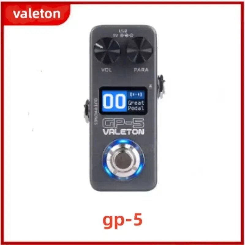 Valeton GP-5 электрогитара Универсальный процессор для баса, компактная и удобная звуковая карта для басиста. — фото 1