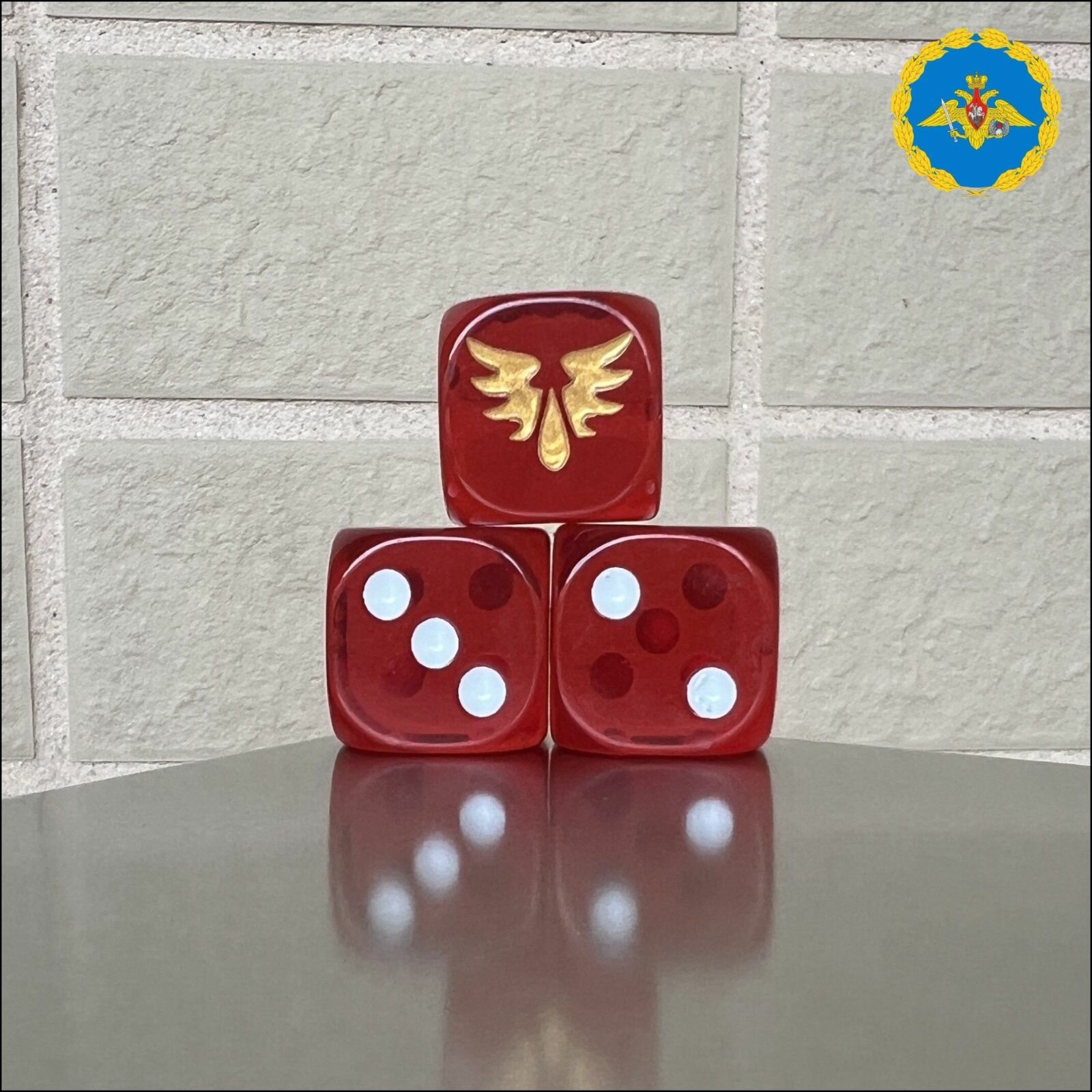 Warhammer Blood Angels. Заготовка для создания кубика фракции Кровавые Ангелы.