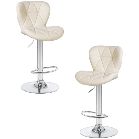 Стул барный Dobrin BARNY (кремовый)(2 шт/уп)