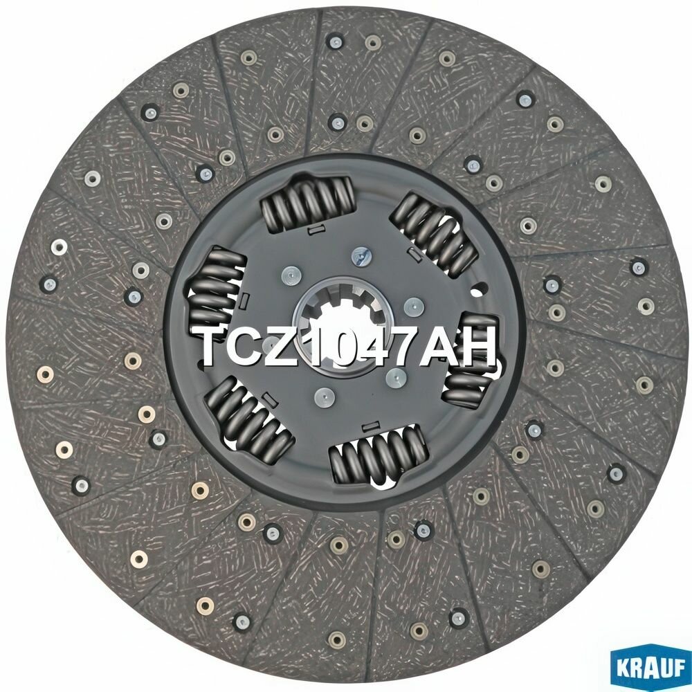 Диск сцепления ведомый, для Мерседес, Даф арт TCZ1047AH